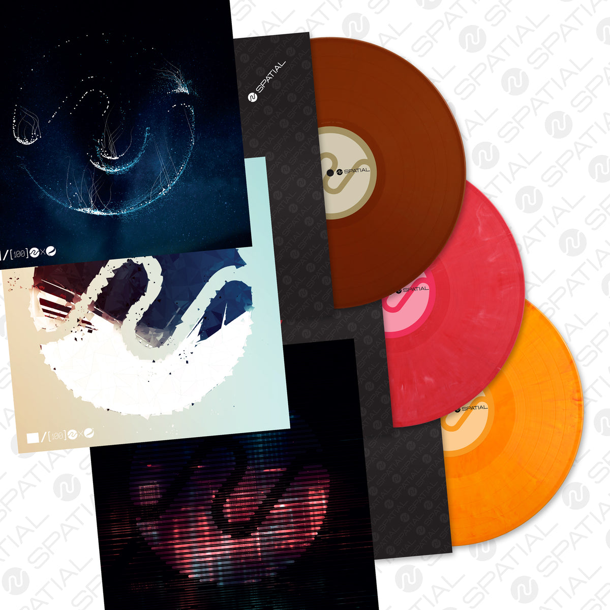 Spatial Bundle 005 - 3x Marbled 12" – Void Vinyl EU